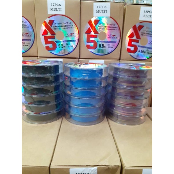 LEMAX X5 BRAIDED SUPER STRONG 100% FISHING LINE | Shopee Malaysia