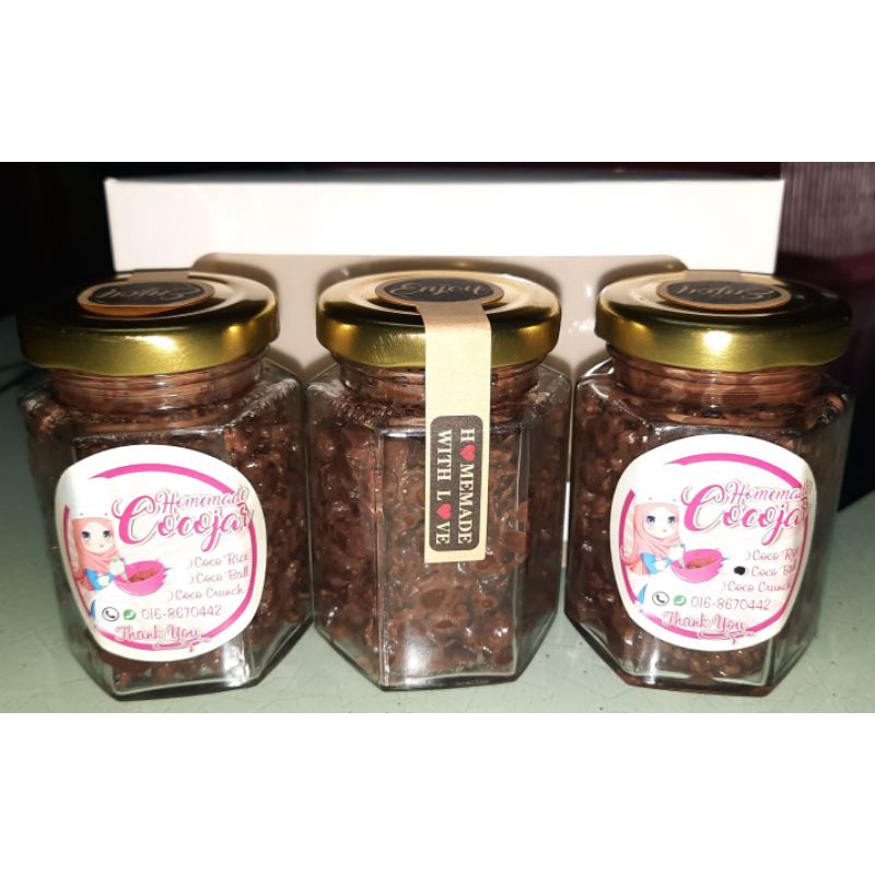 COCOJAR SEDAP VIRAL 3 IN 1 DALAM 1 KOTAK RICE BALL CRUNCH HOMEMADE ...