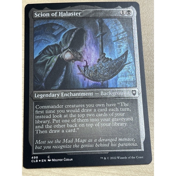 (norm/etch) Scion of halaster | Shopee Malaysia