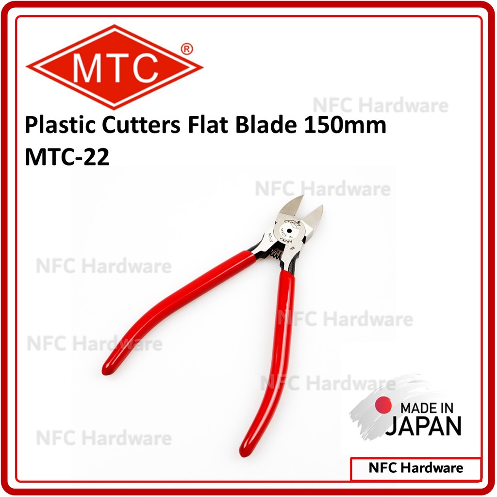 MTC-22 Plastic Cutters Flat Blade 150mm for Industry Plastic Cut | Shopee Malaysia