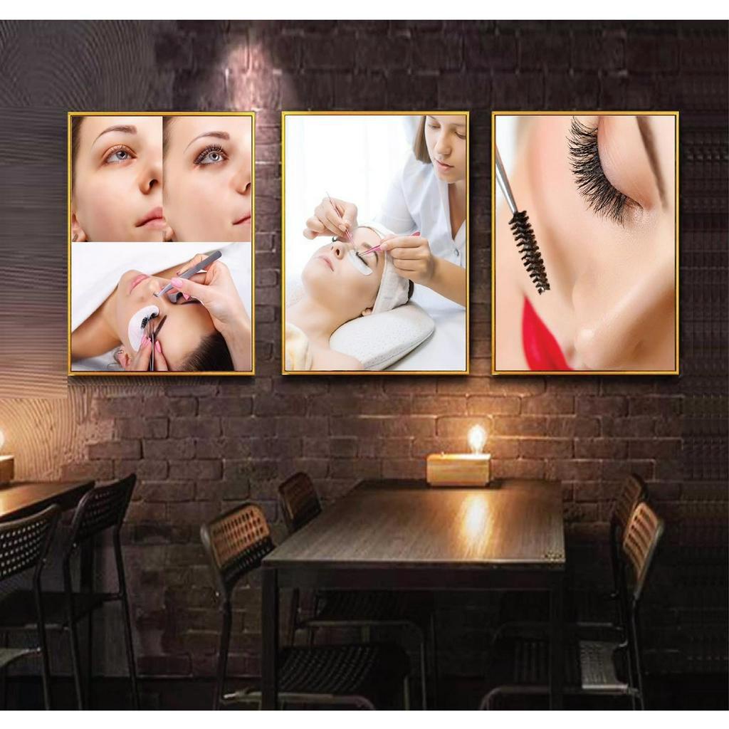Eyelash extension picture frames decorate luxury shops | Shopee Malaysia
