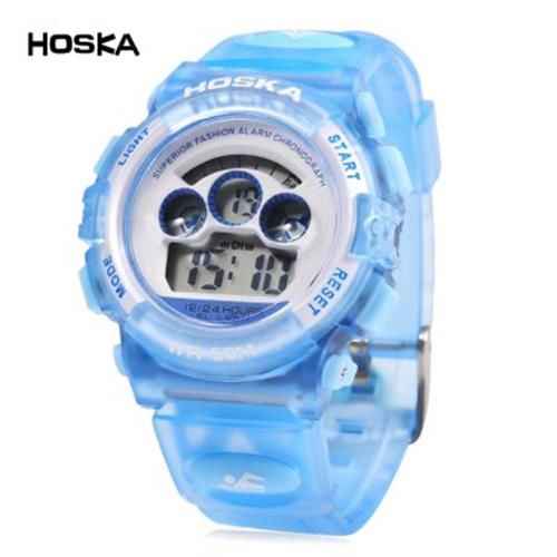 CHILDREN LED DIGITAL WATCH WATER RESISTANCE DAY CHRONOGRAPH LED SPORTS ...
