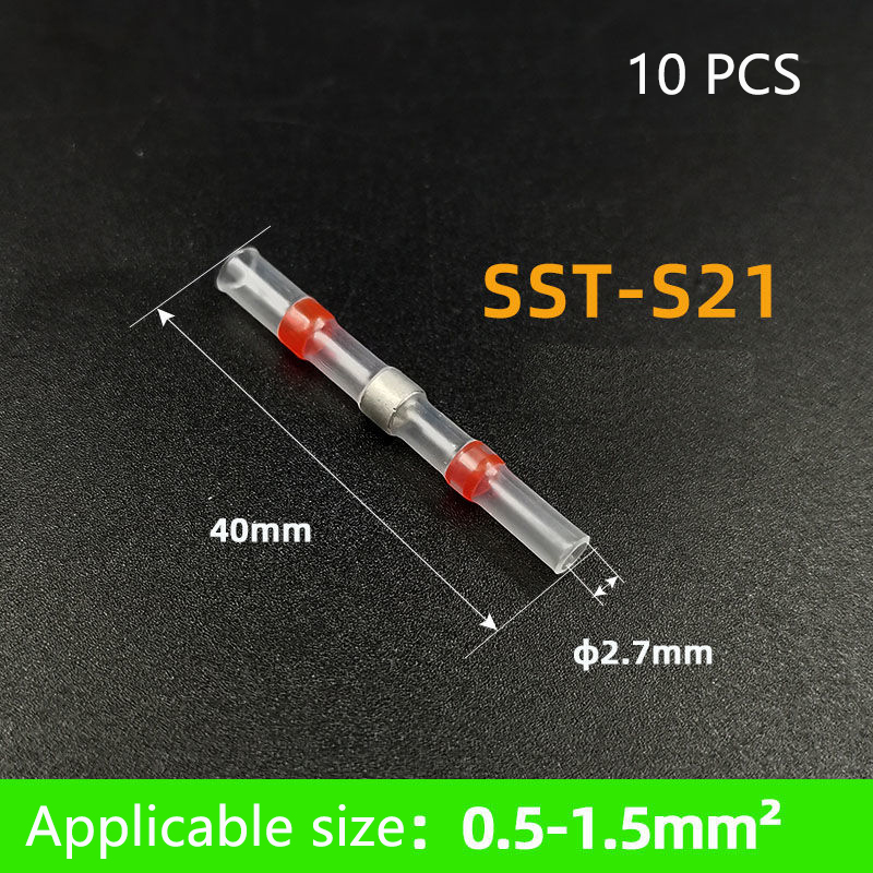 20pcs suit box SST series waterproof non pressure welding wire butt ...