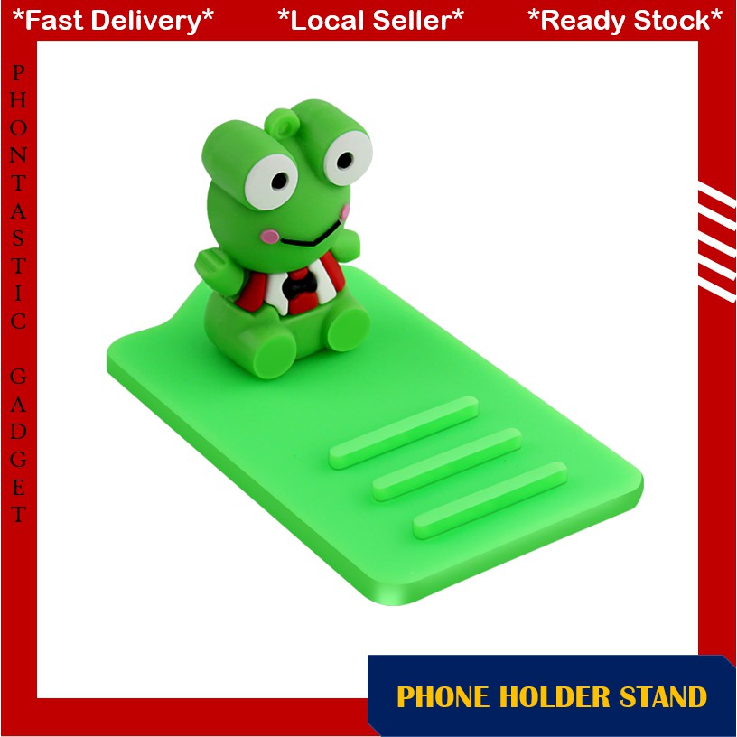 [Ready Stock] Cute Cartoon mobile phone holder stand non slip universal ...