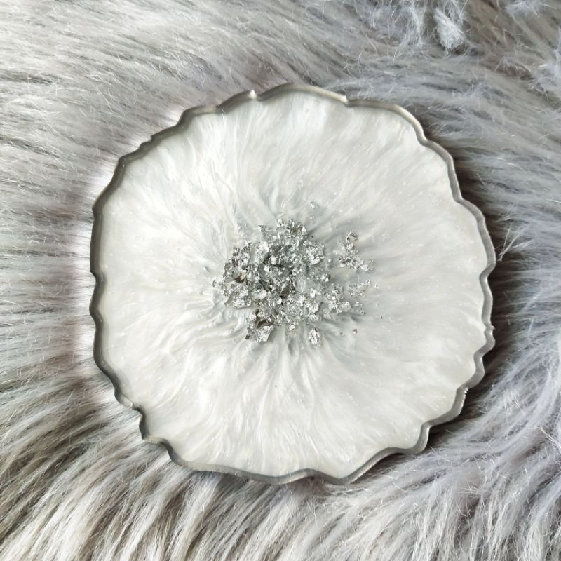 Handmade Epoxy Resin Coaster / Alas Cawan Epoxy Resin | Shopee Malaysia