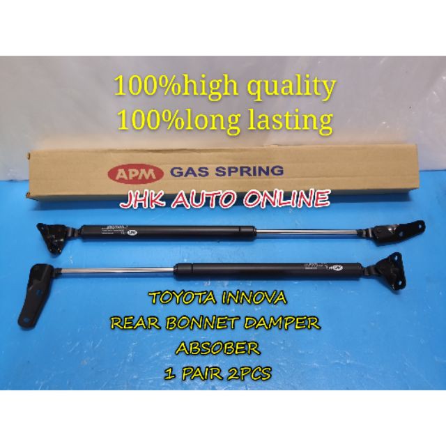 TOYOTA INNOVA REAR BONNET DAMPER ABSOBER (APM BRAND)(1PAIR 2PCS ...