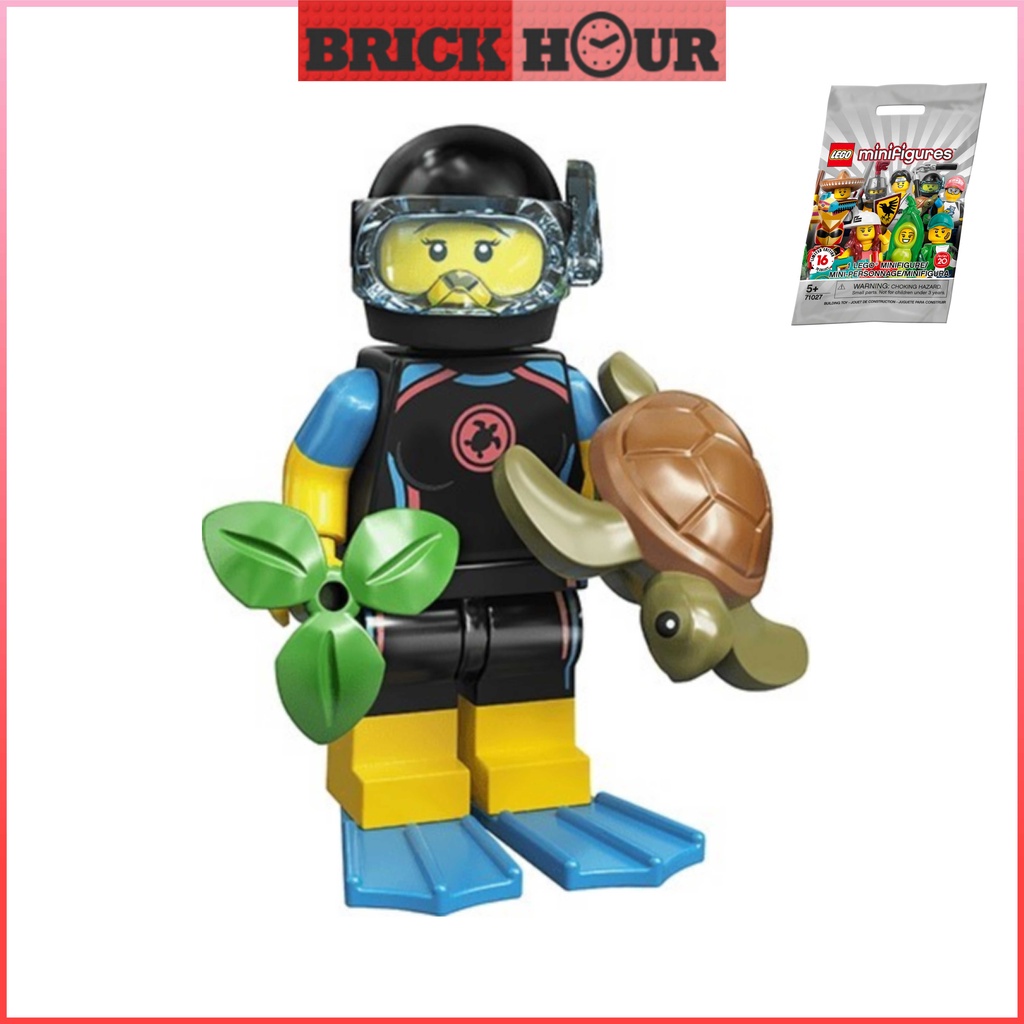71027-12 LEGO Minifigure Series 20 - Sea Rescuer (MISP) | Shopee Malaysia