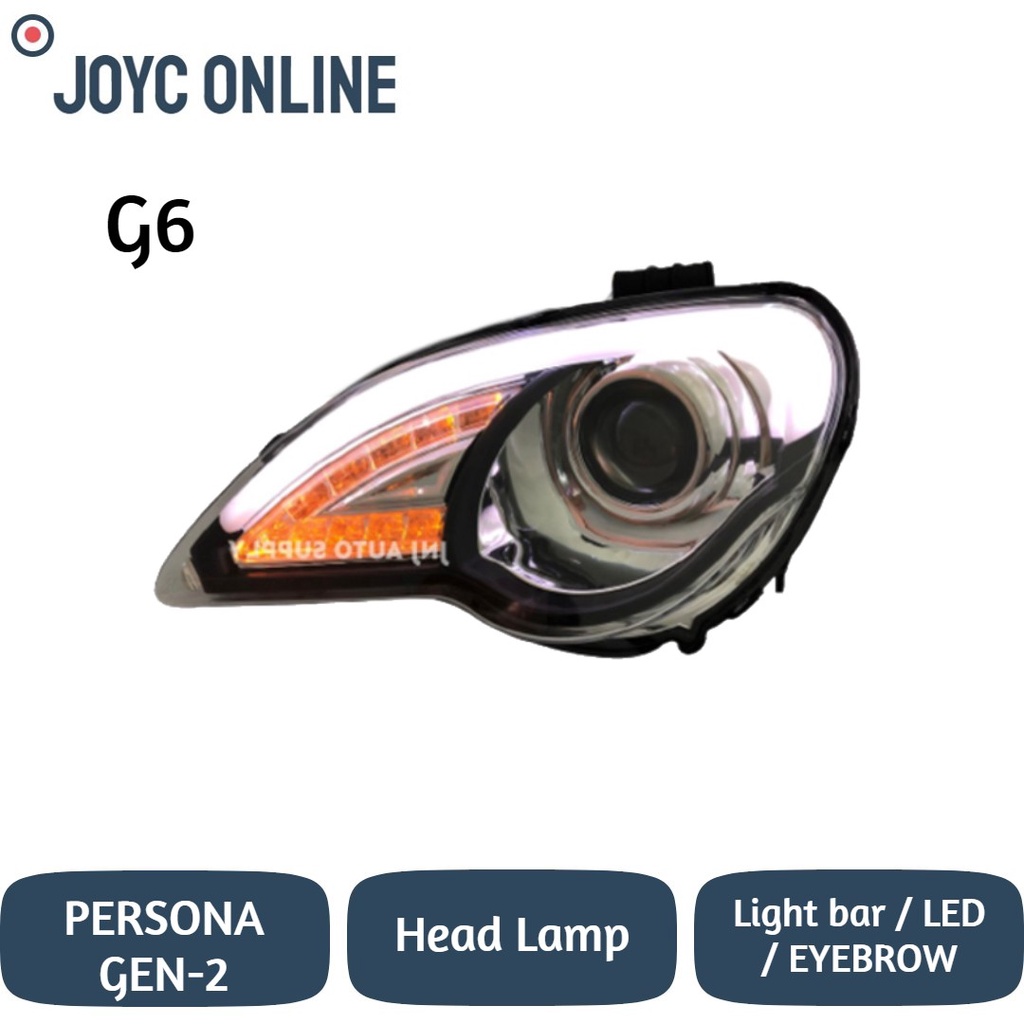 Proton Persona Gen2 LED Light Bar Projector Eyebrow Headlamp Head Lamp ...
