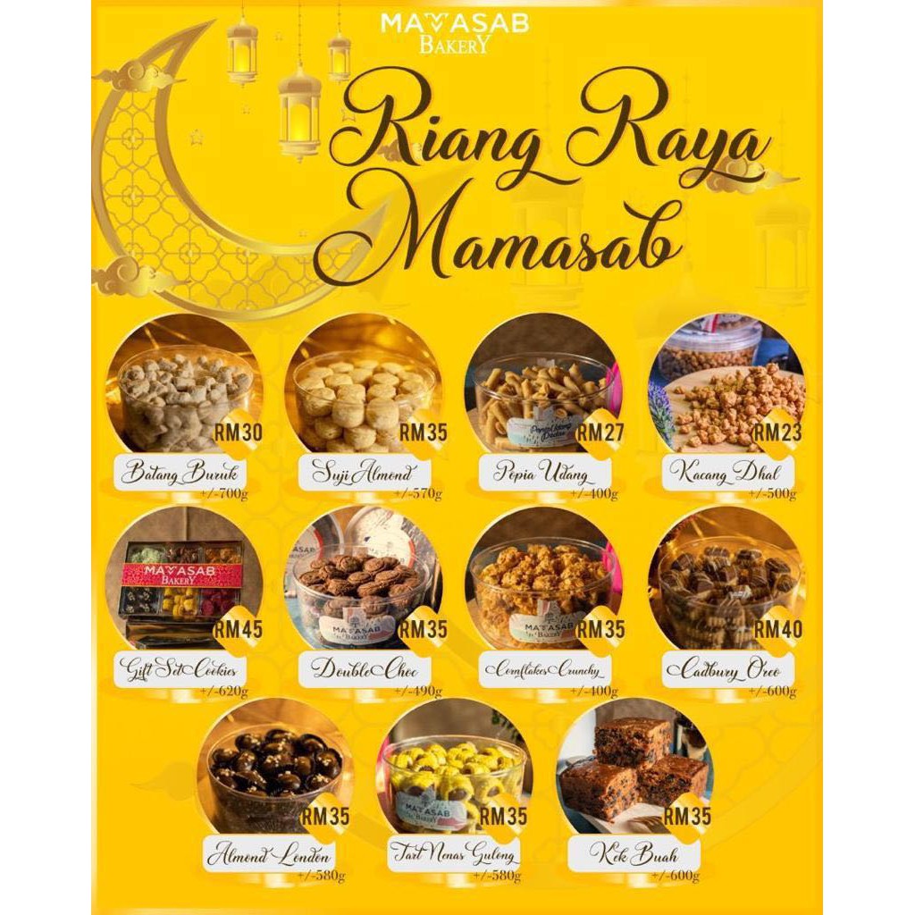 💥 PROJEK BISKUT RAYA VIRAL💥 Jom Order sebelum terlambat by Mamasab ...