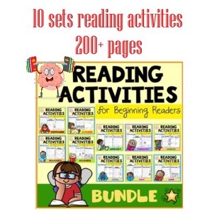 Reading Activities for early reader bundle PDF | Shopee Malaysia