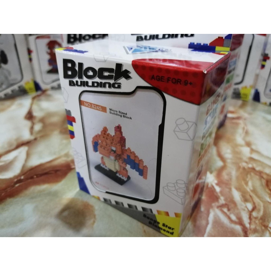 [Ready Stock] pokemon marvel disney nano block Lego Mini block building ...