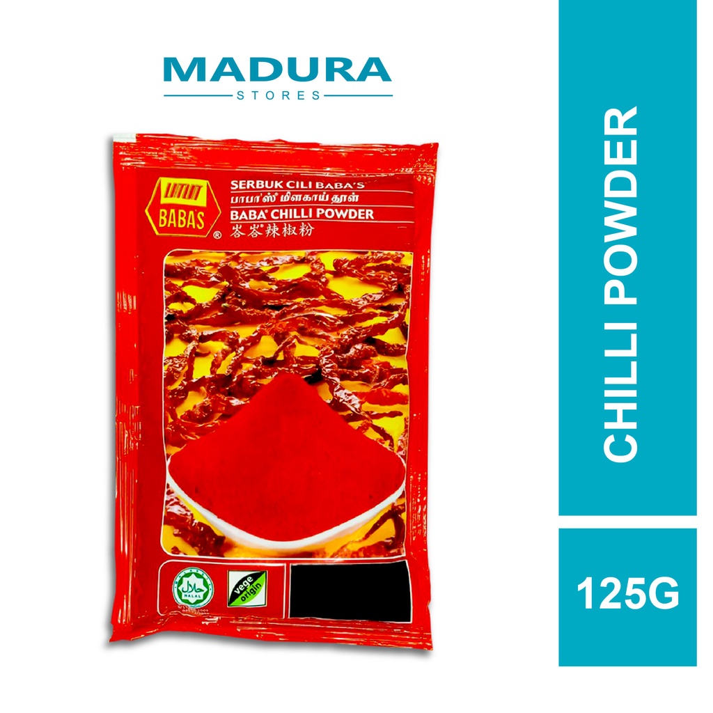 Baba's Chilli Powder 125g (Serbuk Cili) | Shopee Malaysia