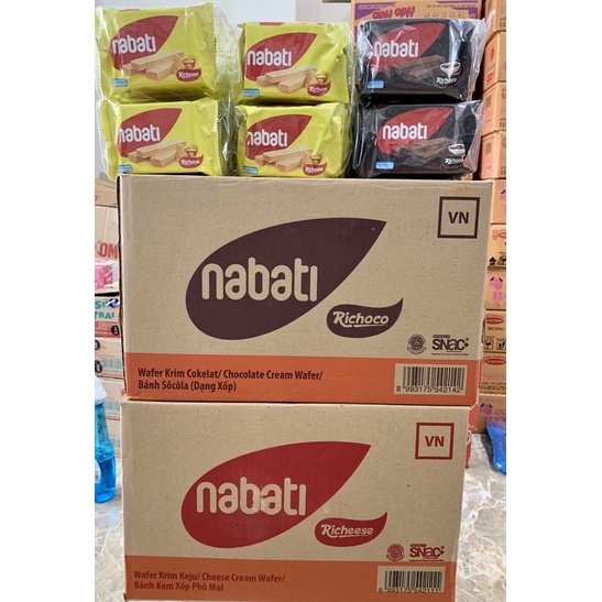 1 BOX OF NABATI CHEESE-SOCOLA CAKE 19g x10 packs x 12 bags | Shopee ...
