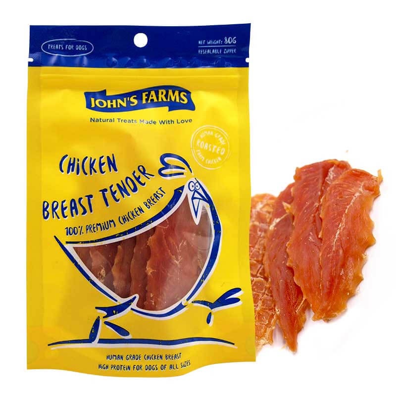 JOHN S FARMS ROASTED CHICKEN BREAST TENDER 80g | Shopee Malaysia
