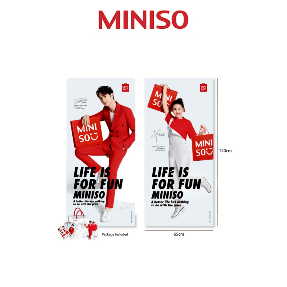 Miniso Free Limited Qty Wangyibo Poster (140cm) | Shopee Malaysia