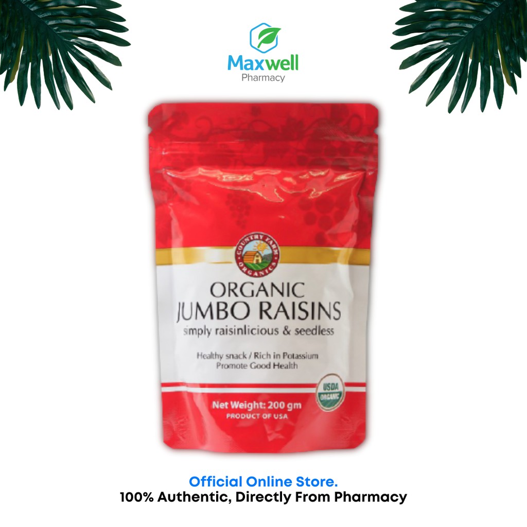 CFO Dried Organic Jumbo Red Raisins 200g | Shopee Malaysia
