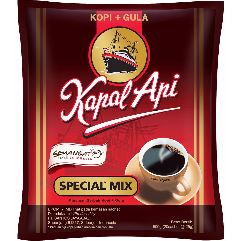 Kopi Kapal Api Special Mix @ 25 Gram Original Indonesia | Shopee Malaysia