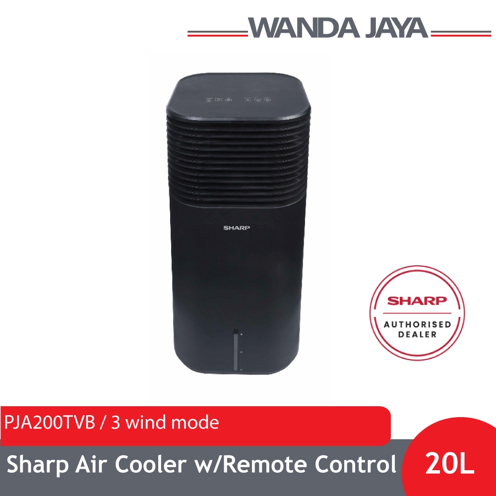 Sharp Air Cooler 20L With Remote Control PJA200TVB | Shopee Malaysia