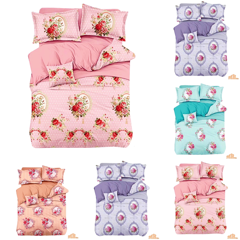 Maylee 3 in 1 Queen Fitted Bedsheet Set Cadar Bergetah 450TC High ...