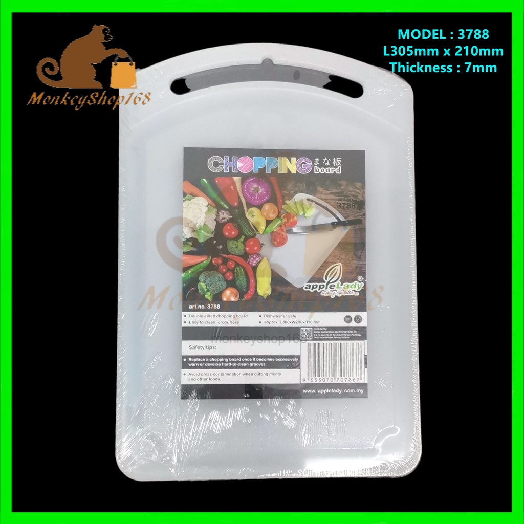 Chopping Cutting Board / Papan Potong Fiber Plastik 3788 | Shopee Malaysia