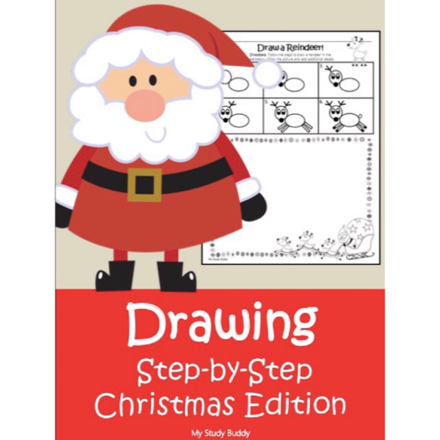 Christmas Directed Drawing (Digital File) | Shopee Malaysia