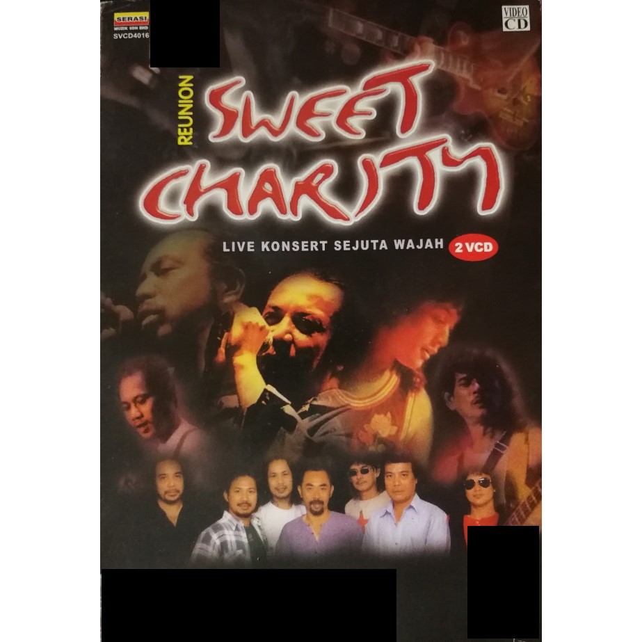 (VCD-R) SWEET CHARITY - LIVE KONSERT SEJUTA WAJAH (2VCD) | Shopee Malaysia