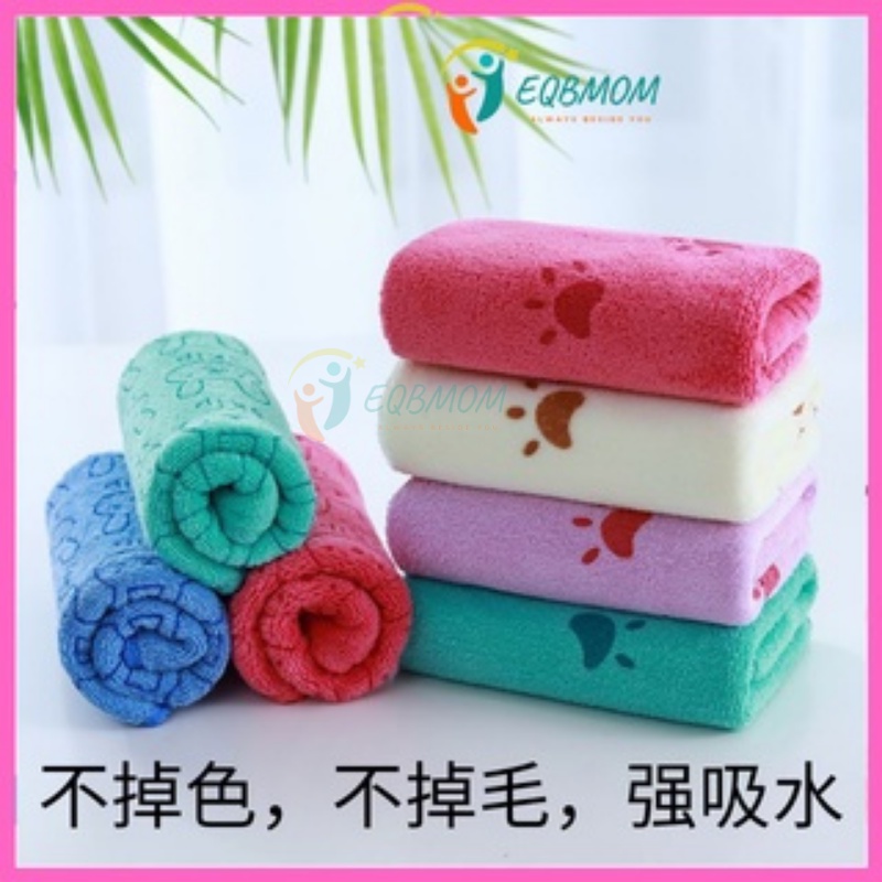 EQBMOM Tuala Mandi Bayi Sapu Muka Tangan Newborn Baby Cartoon Water ...