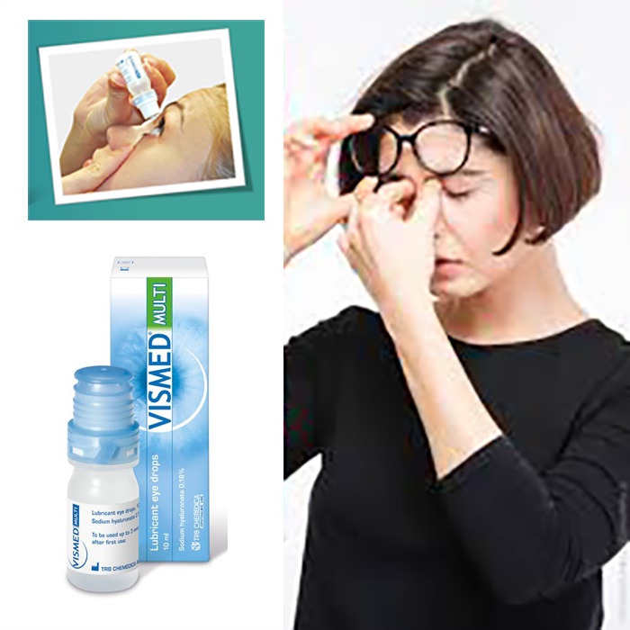 VISMED MULTI EYE DROPS 10ML / VISMED GEL MULTI LUBRICANT EYE DROPS 10ML ...