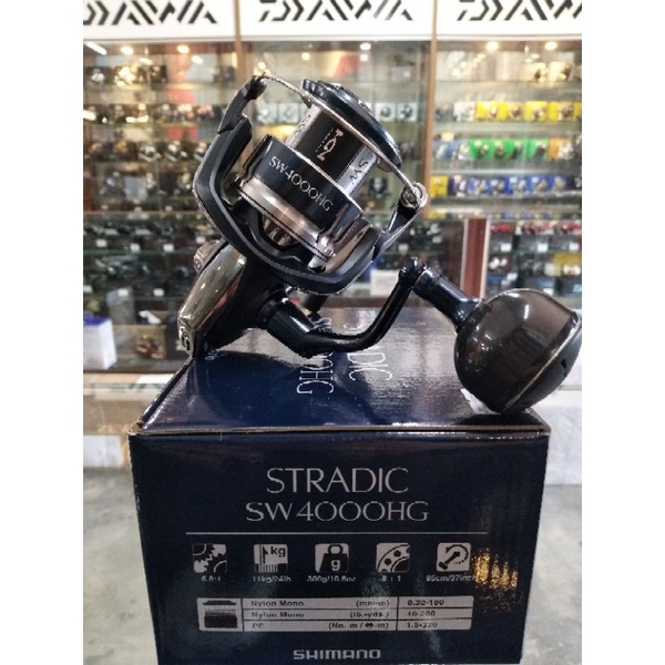20"Shimano Stradic Sw 4000HG/4000XG (free gift 4pcs) | Shopee Malaysia