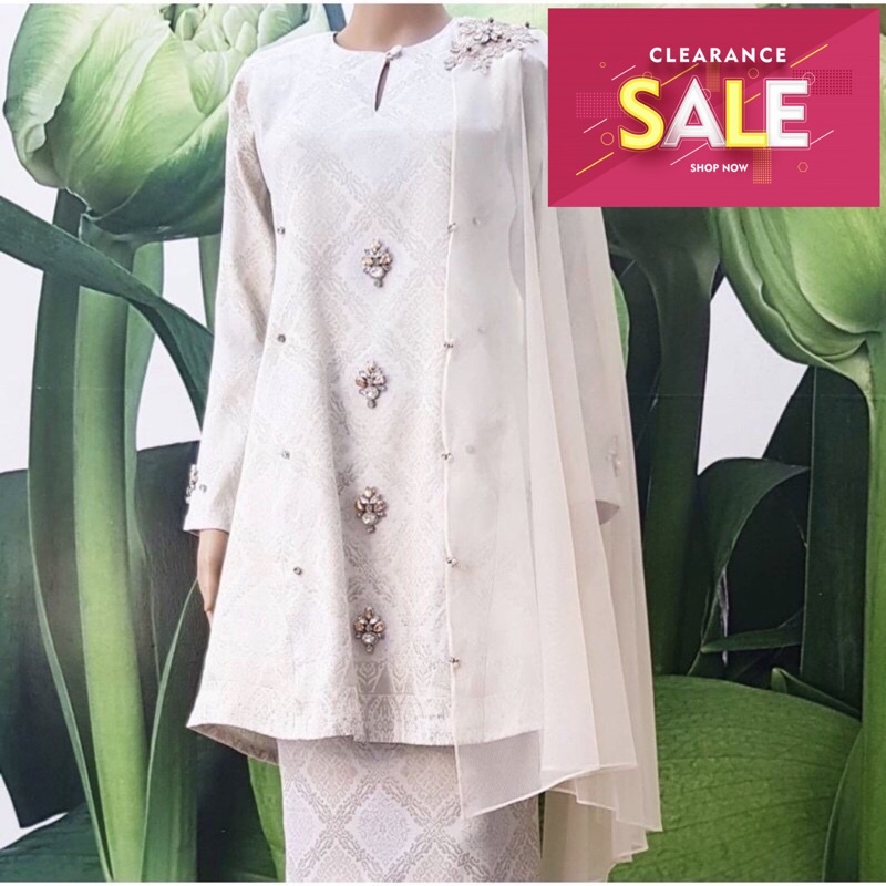 Songket Sb Line Batu Padu & Songket Tenun Asli Bunga Penuh | Shopee ...