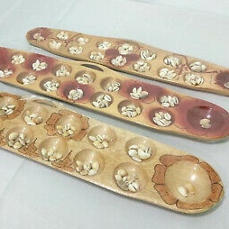 Sungka /sungkaan with free 100 pieces shell(sigay) | Shopee Malaysia