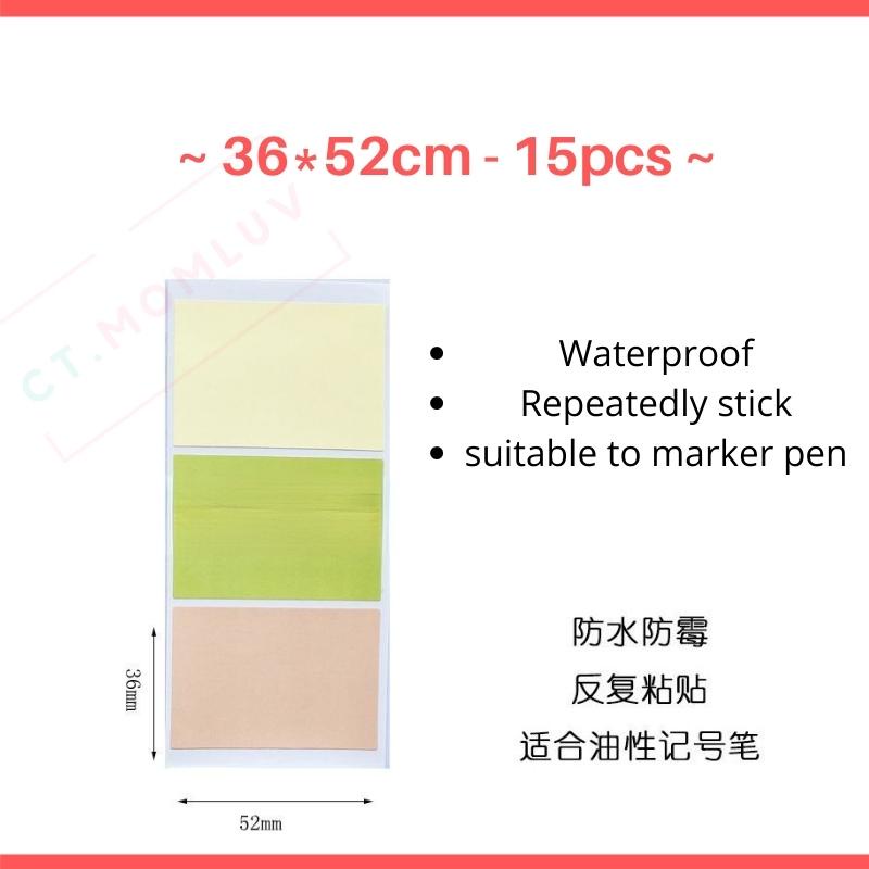 Removable BreastMilk Milk Bottle Label Botol Susu Sticker Waterproof ...