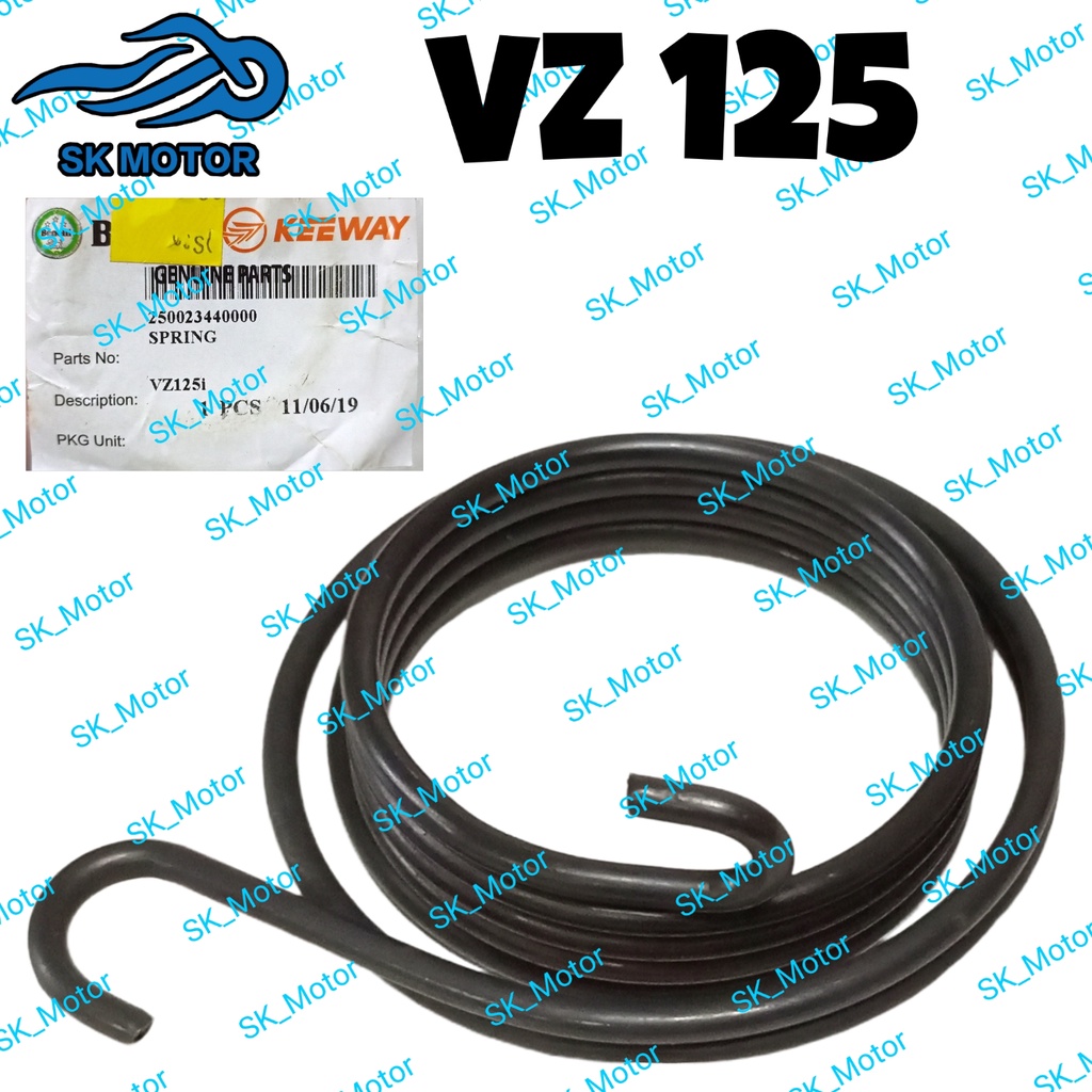 Benelli VZ 125 i VZ125 Original Kick Starter Spring / Kick Return ...