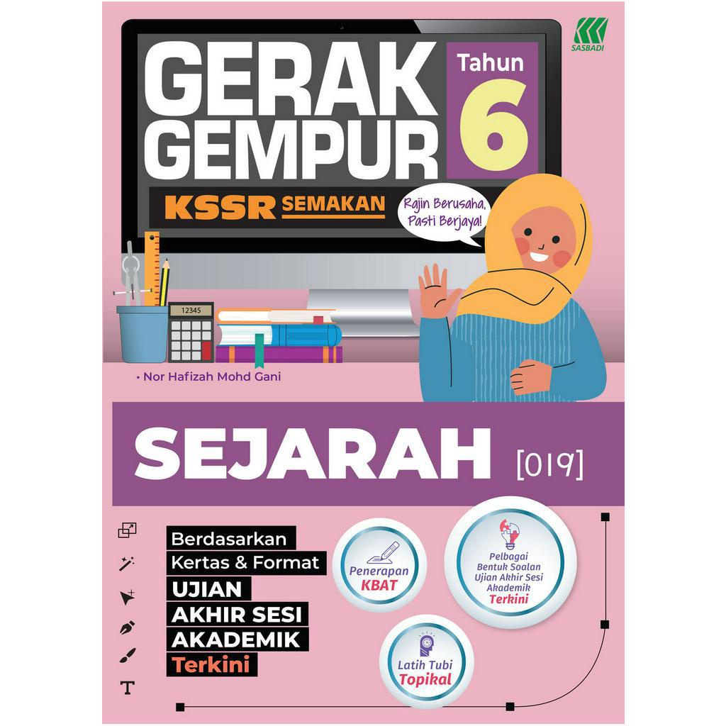 Buku Latihan : Gerak Gempur Tahun 4 / 5 / 6 Edisi 2024 - B.Melayu / B ...