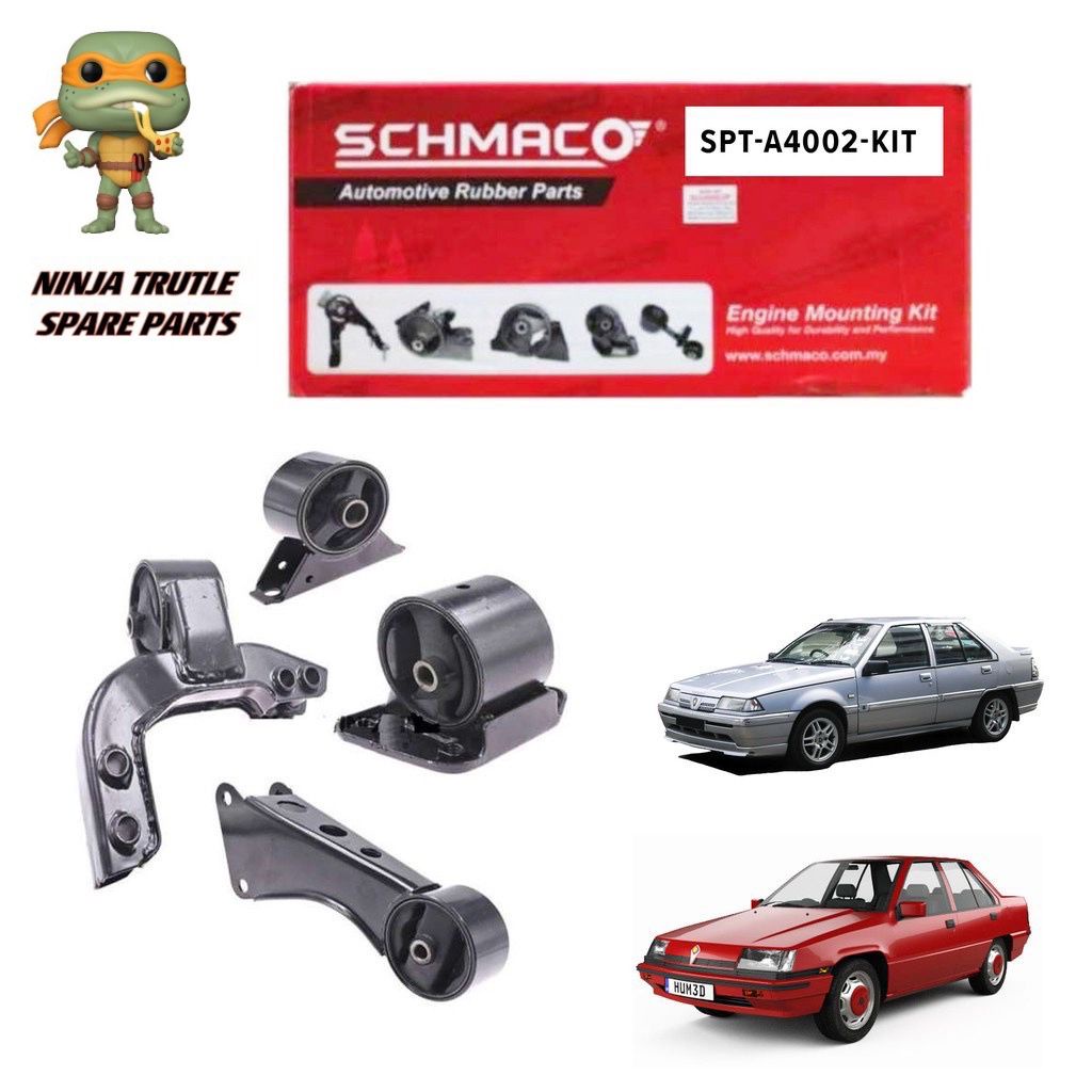PROTON SAGA 12V ENGINE MOUTING KIT SET SCHMACO | Shopee Malaysia