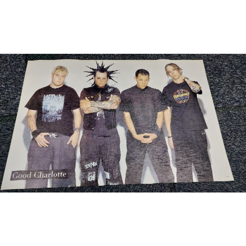 POSTER BAND GOOD CHARLOTTE | Shopee Malaysia