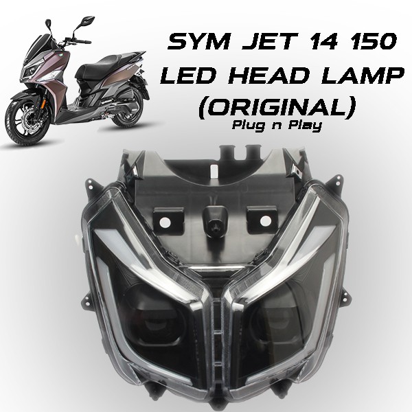 SYM JET 14 150i (N) LED Head Lamp Original | Shopee Malaysia