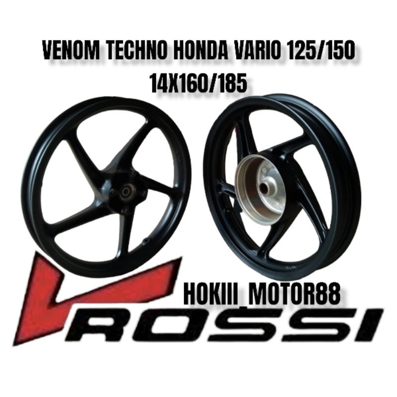 Venom TECHNO H.VARIO 125/150 ROSSI RACING VELG / Relg | Shopee Malaysia