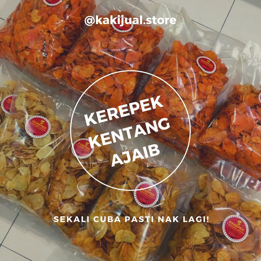 (Ready Stock) Kerepek Kentang Batu Pahat | Shopee Malaysia