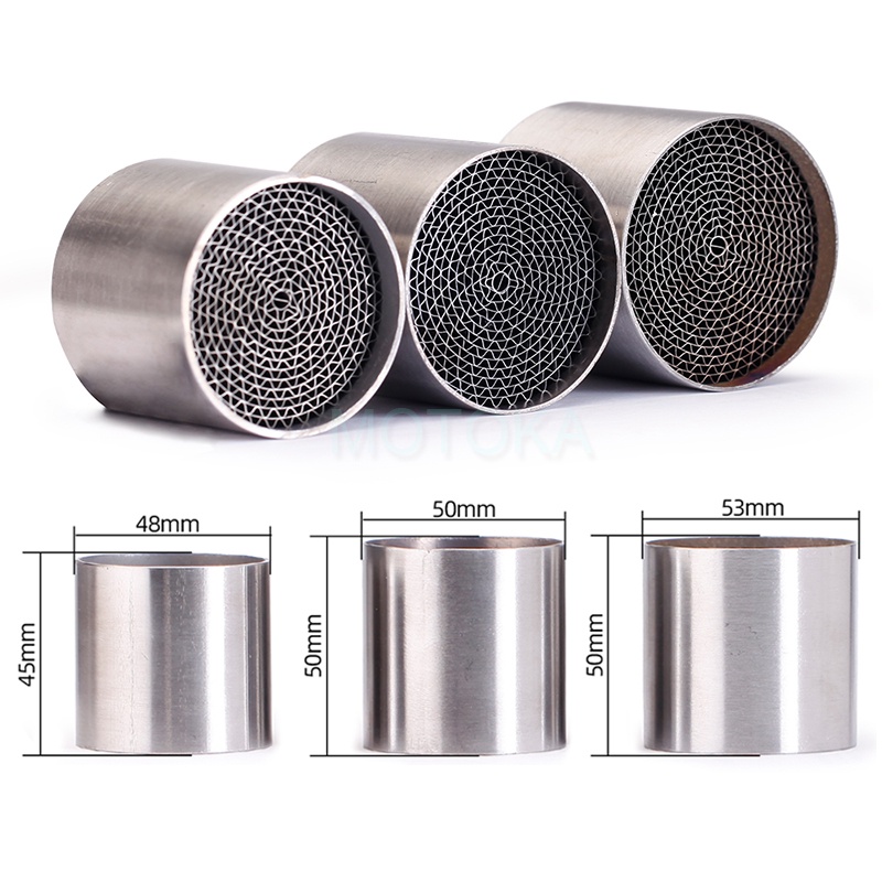 Modified Diameter 48mm 50mm 53mm Exhaust Mufffler Pipe Catalyst Noise ...