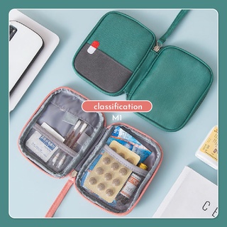 Portable Medical First Aid Kid Travel Use Storage Bag Drugs Empty Beg ...