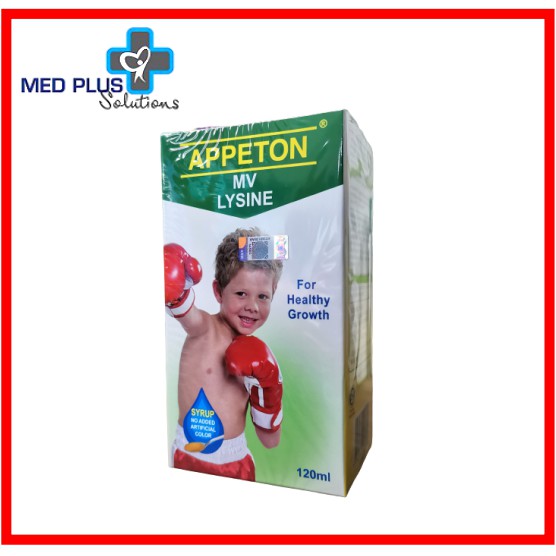 Appeton Multivitamin Lysine Syrup 120ml (Exp:10/2025) | Shopee Malaysia