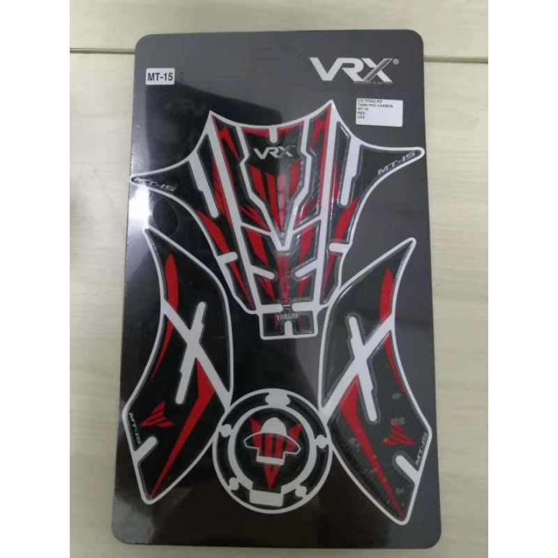 YAMAHA MT15 TANK PAD MOTORCYCLE TANK PAD STICKER UNIVERSAL FULL SET ...