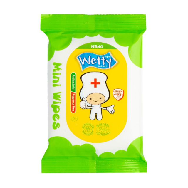 Antibacterial wet tissue wet wipe wetty tisu basah(ready stock ...