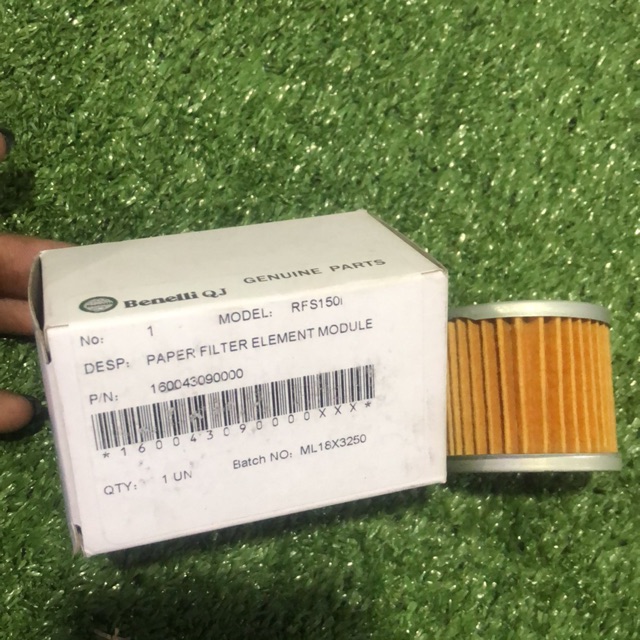 OIL FILTER BENELLI RFS150 ( ORIGINAL THAILAND) | Shopee Malaysia