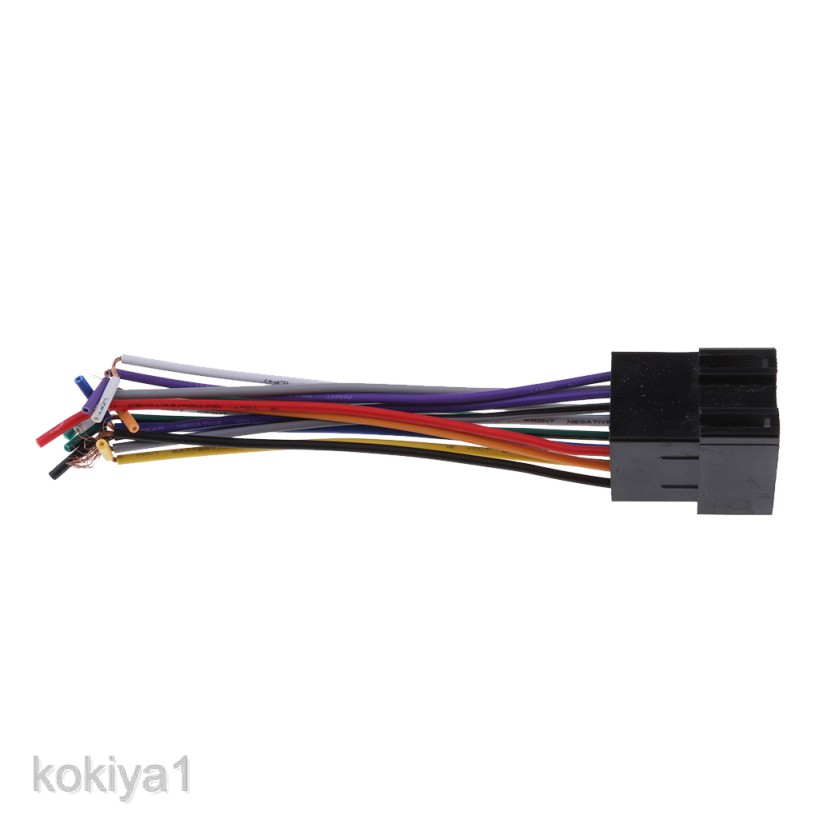 Universal Radio Adapter Female Socket Stereo Wire Harness Connector ...