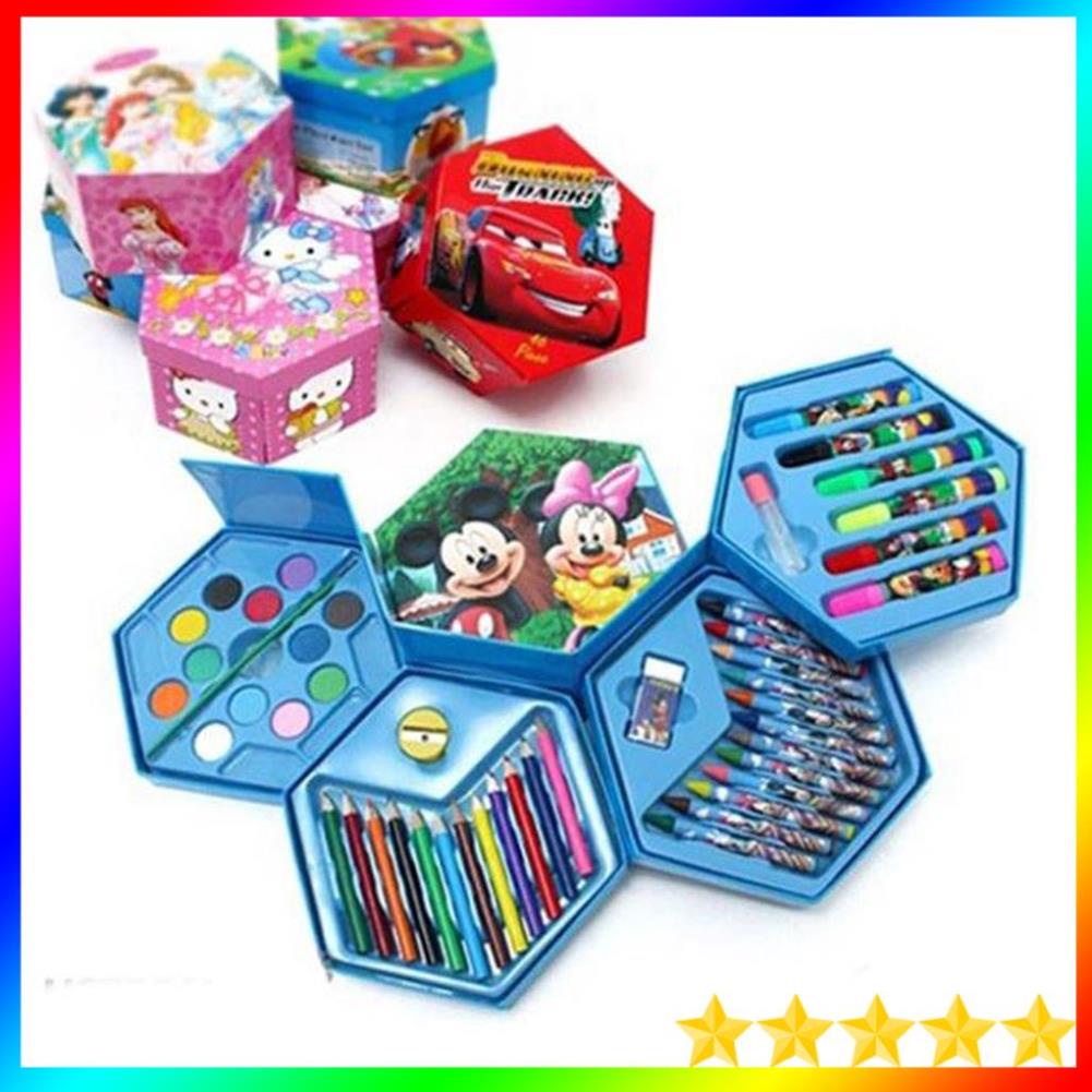 Colored pencil box for children (4-LAYER ROTARY TYPE) Mina Shop ...