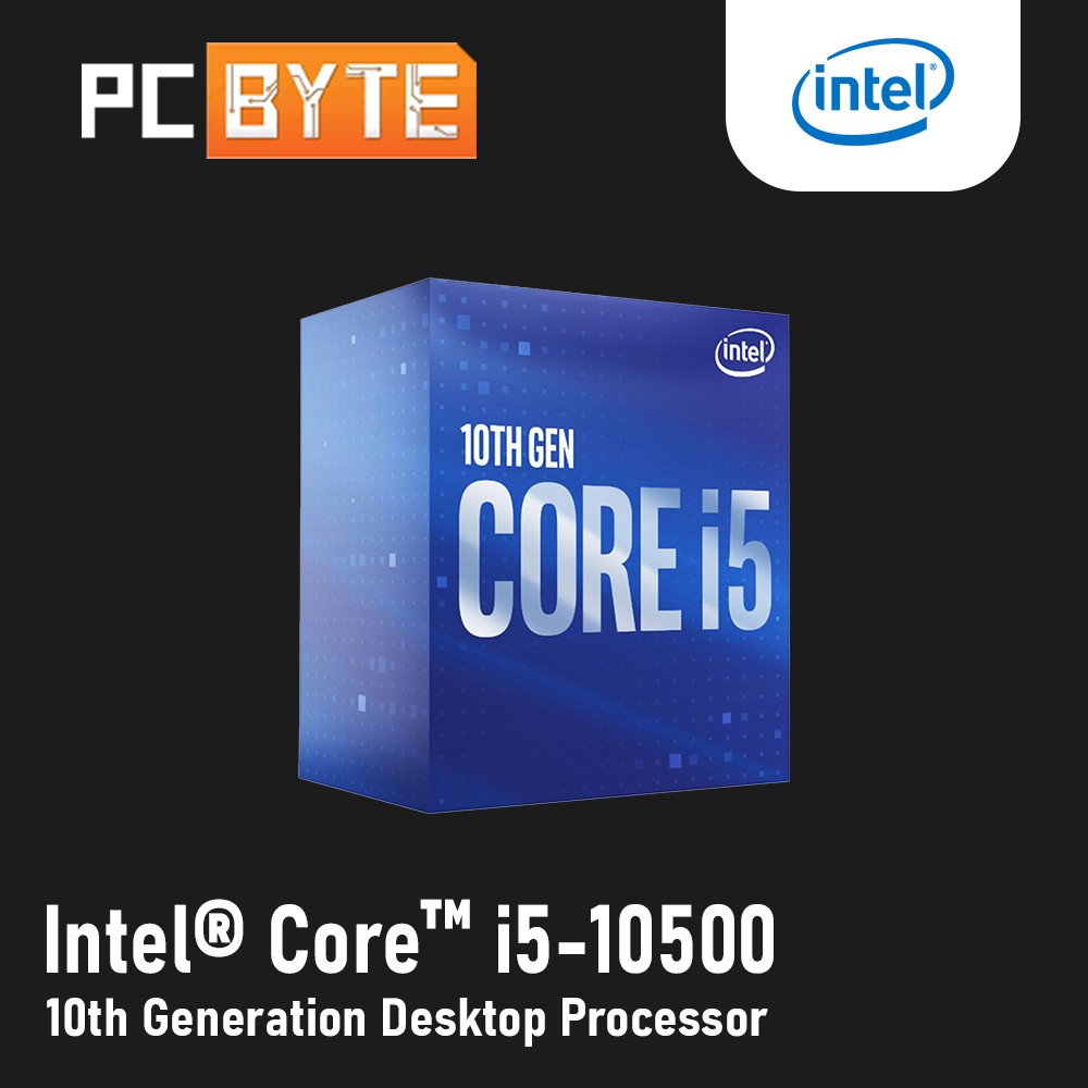 Intel Core i5 10500 10th Generation LGA1200 6 Cores 12 Threads Desktop ...