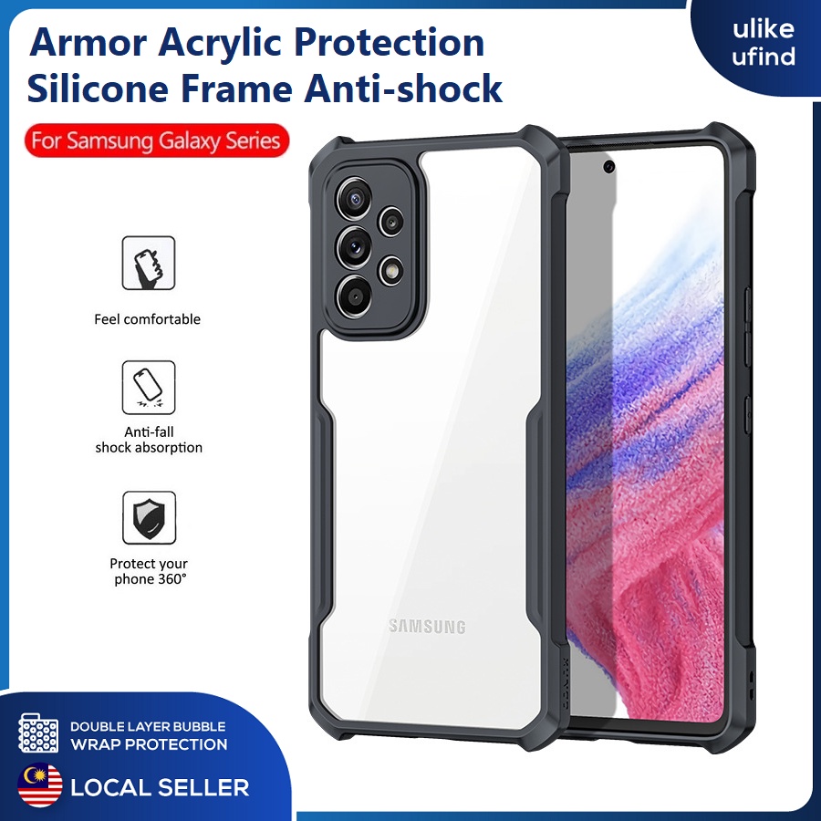 Samsung A13 / A23 / A33 / A53 / A73 / A22 5G / A72 / Note 10 Plus XUNDD Armor Acrylic PC TPU ...