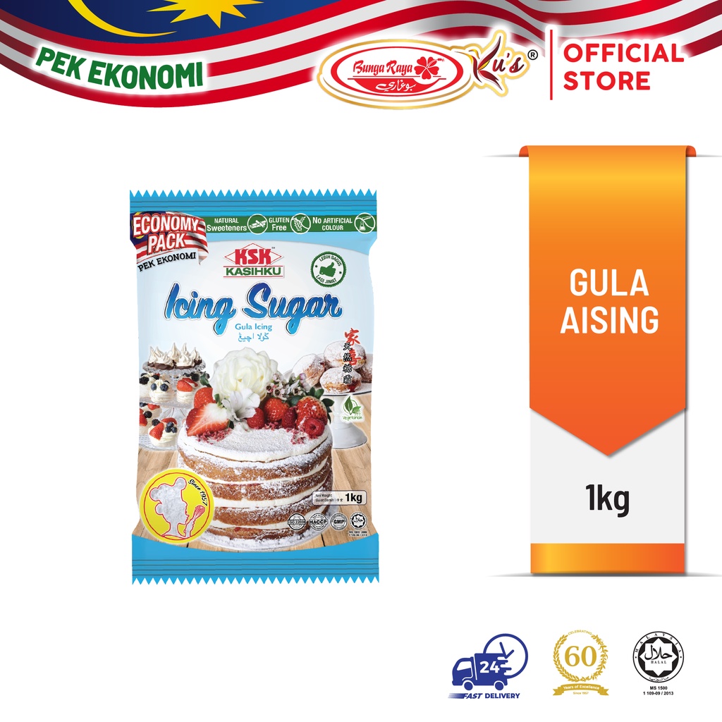 KSK Gula Aising 1kg || KSK Icing Sugar 1kg | Shopee Malaysia